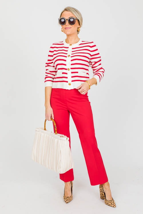 SPANX Kick Flare Pant, Red - New Arrivals - The Blue Door Boutique