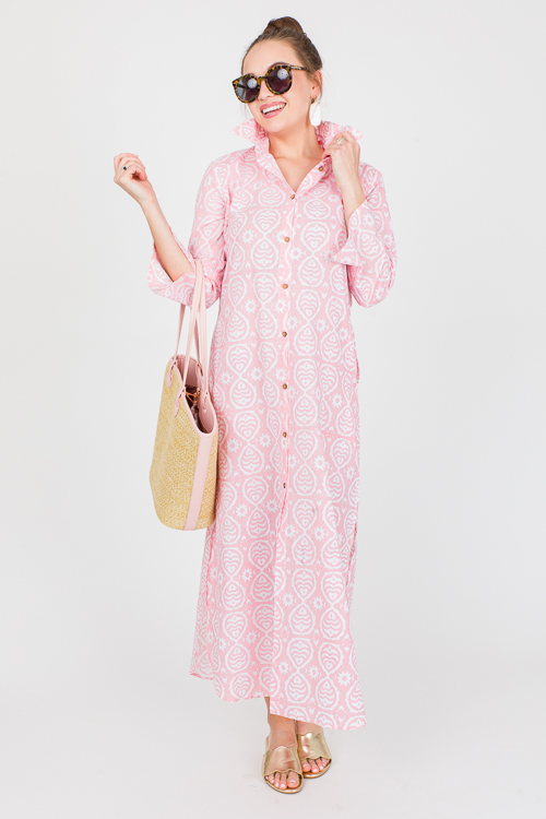 Dar Dress, Pink - SALE - The Blue Door Boutique