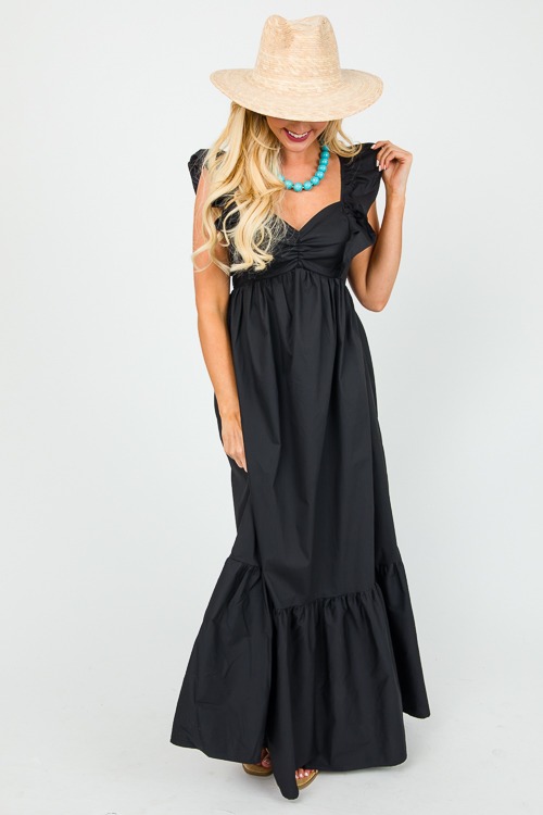 RaeAnna Maxi, Black - New Arrivals - The Blue Door Boutique