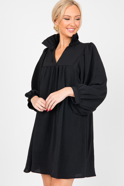 Savannah Dress, Black - New Arrivals - The Blue Door Boutique