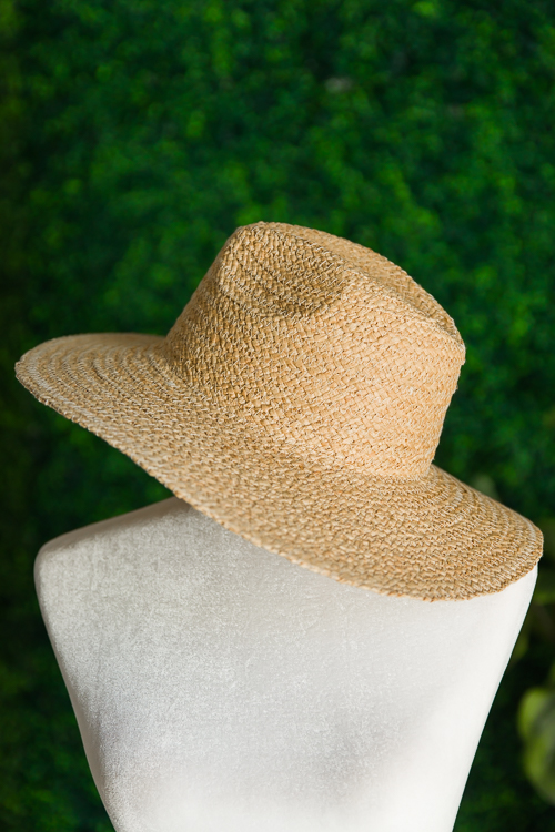 Panama Raffia Hat, Natural - Headbands & Hats - Accessories - The Blue ...