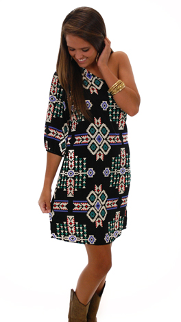 Bermuda Triangle Dress - Dresses - The Blue Door Boutique