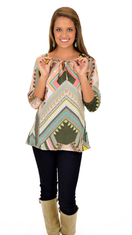 Alice Top - Tops - The Blue Door Boutique
