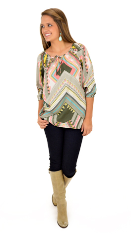 Alice Top - Tops - The Blue Door Boutique