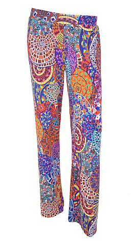 Colorful Life Pants :: Bottoms :: The Blue Door Boutique