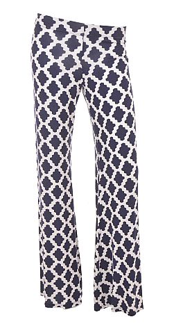 Diamond Pants, Navy - The Blue Door Boutique