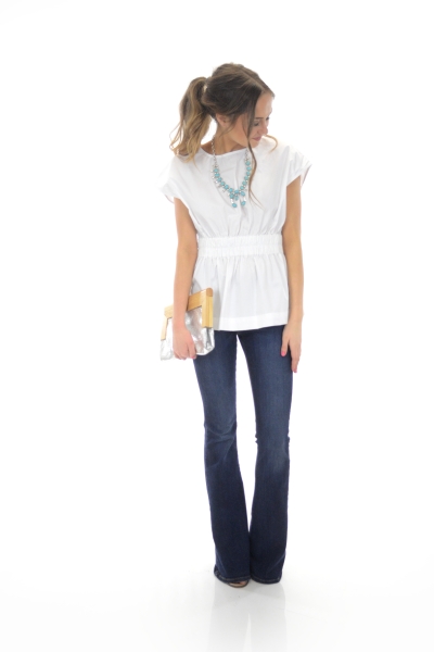 Preppy Penny Top - Short Sleeve & Sleeveless - Tops - The Blue Door ...